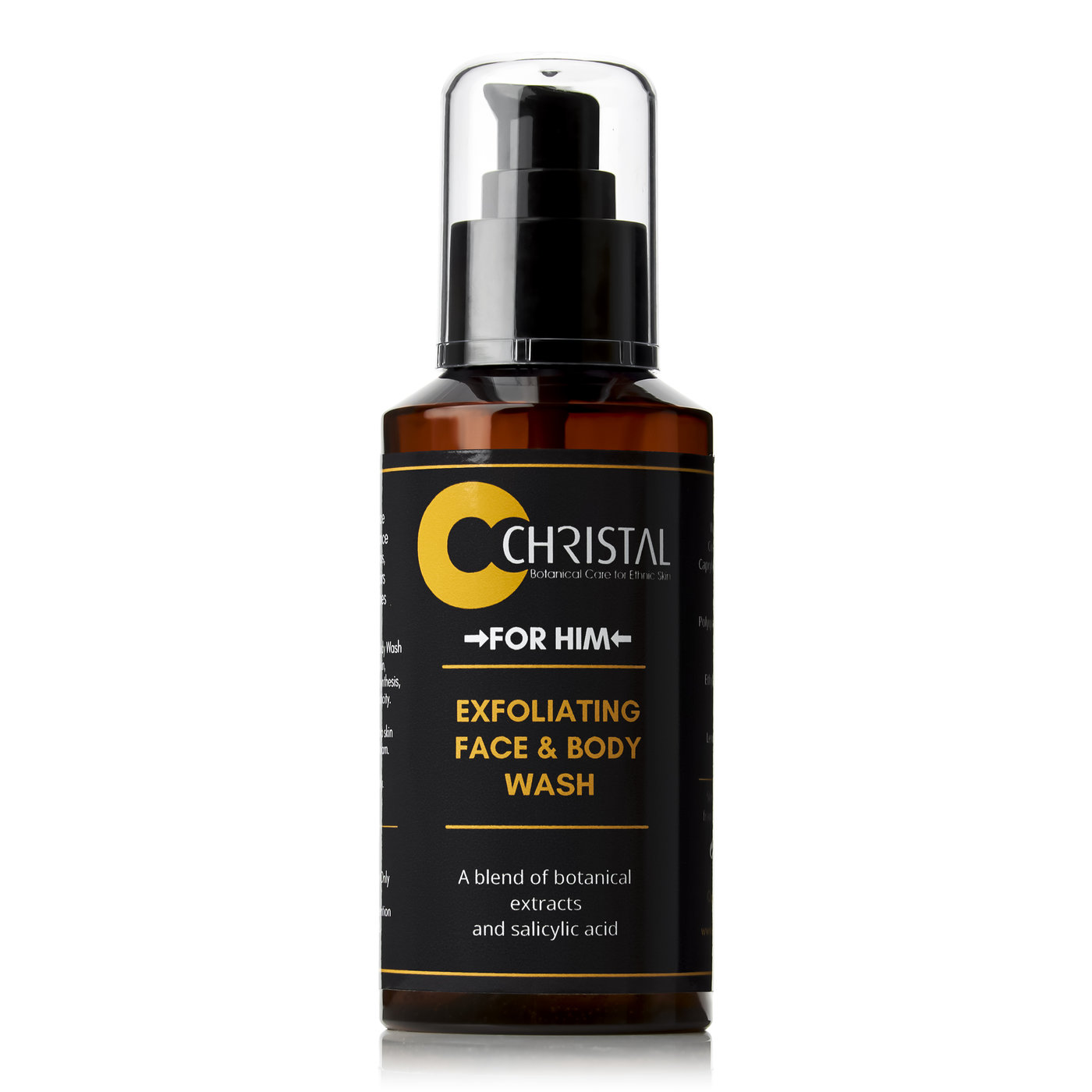 Exfoliating Face & Body Wash – Christal Cosmetics